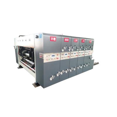 China Aangepaste Flexo-Druk die de Kartonnen Verwerking van de Matrijzensnijmachine inlassen Te koop