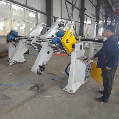 China 1400mm elektrischer Mühlrollenstand für wirkliches Papierrollengewölbte Pappfertigungsstraße zu verkaufen