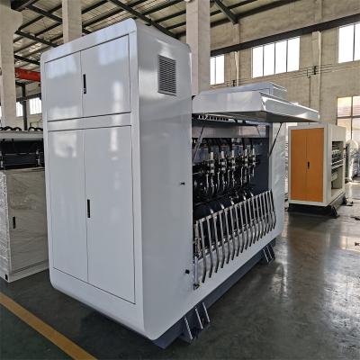 China Il segnatore sottile della taglierina della lama 1200mm ha ondulato elettrico della macchina guidato for sale