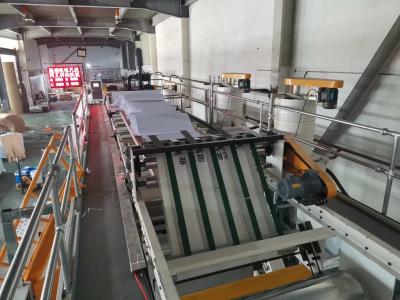 Cina 380v linea di produzione ondulata del cartone di 7 pieghe meccanica in vendita