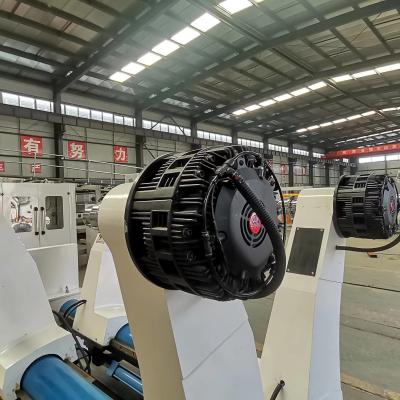 Cina Supporto idraulico automatico Shaftless del rotolo della cartiera 380v alla linea di produzione del cartone in vendita