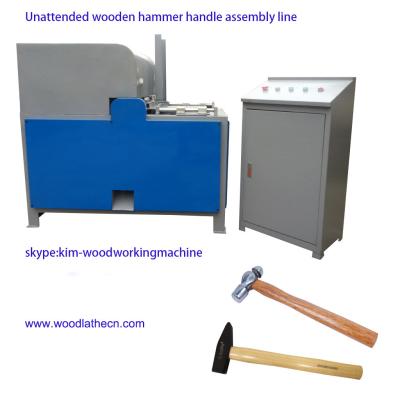 China Full automatic hammer handle making machine for sale
