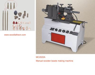 China Manual wood lathe process round head of small wood for sale