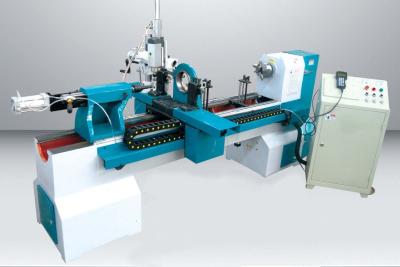China CLW1520 CNC Single head double knife three spindle wood screw lathe machine for sale