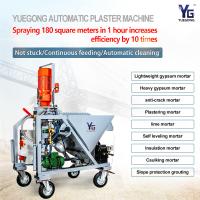 China 380V / 50HZ Gypsum Plaster Spray Machine Automatic Wall Plaster Spray Machine for sale