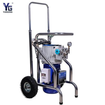 China Máquina de espalhar tinta sem ar de alta pressão, com rodas elétricas à venda
