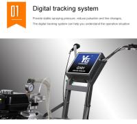 China Gasoline Engine Road Marking Machine Cold Paint Pavement Striping Machine for sale