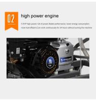 China Gasoline Engine Road Marking Machine Cold Paint Pavement Striping Machine for sale