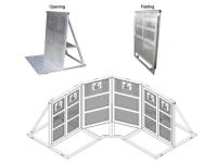 China Metal Removable Crowd Control Barrier Performance Crowed Barrier for sale