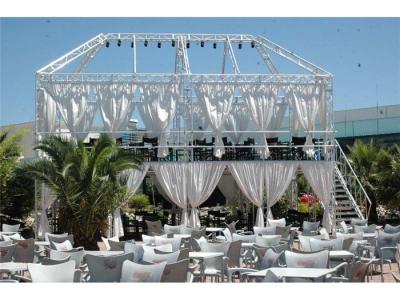Cina Capriata di alluminio bianca 50×3 millimetro della spina per il ristorante di festa della spiaggia in vendita