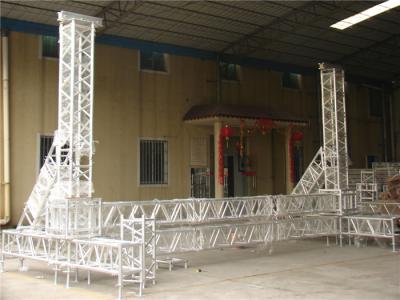 中国 DJ の縛るゴールポストの照明は掛かる多彩な背景の布のフィルム ショー 6082-T6 を立てます 販売のため