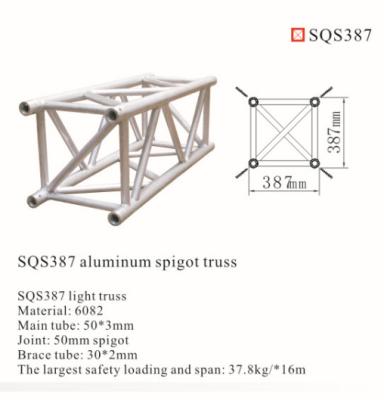 China Aluminium 6061 T6-Stadiumvakje Bundel voor Ondoor-Projecttentoonstelling Te koop