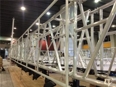 Cina capriata piegante media quadrata di 950mm x di 520 per la mostra in vendita
