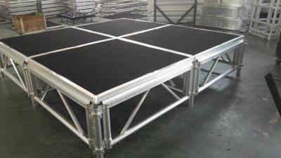 Cina Colore d'argento mobile della piattaforma di alluminio robusta dell'interno della fase in vendita