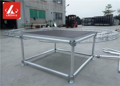 Cina Piattaforma di alluminio regolabile della fase di anti slittamento del fuoco anti per l'evento dell'interno all'aperto in vendita