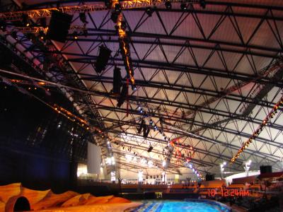 Cina Struttura a traliccio in alluminio con scatola quadrata in alluminio per esterni in vendita