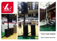 China Crank Stand Truss Tower System Elevator Easy To Set Up 500kg Loading for sale
