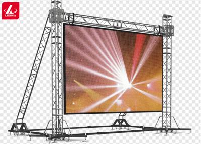 China Party Aluminum Stage Roof Truss Speaker Line Array Led Screen Support Lighting Goal Post Box Truss for sale