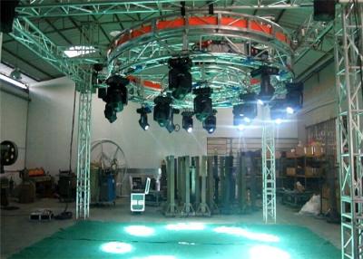 Cina Capriate di alluminio giranti del cerchio che girano lampada per l'evento/club/grande manifestazione in vendita