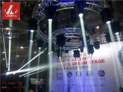 Cina Capriate di alluminio giranti del cerchio che girano lampada per l'evento/club/grande manifestazione in vendita