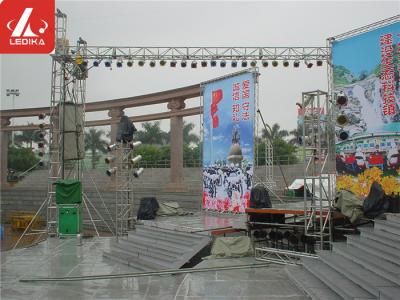China 6082 cargos de alumínio do objetivo T6 conduziram o sistema do fardo do suporte da tela/pano do fundo à venda