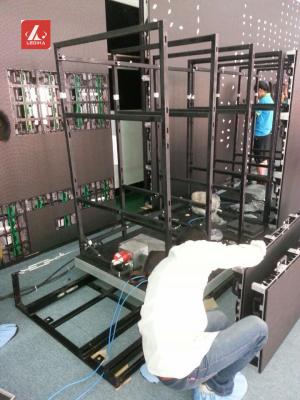 Cina Fase smontabile orizzontale Cuttable dell'argento/nera della piattaforma di alluminio LED fase in vendita