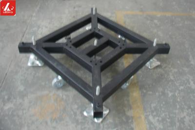 China Os sistemas do fardo da fase levantam a placa de base de aço com rodas/estacionários removíveis à venda