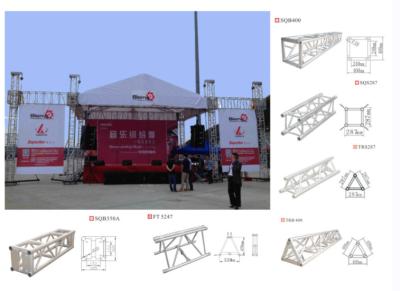 Cina 6061 T6 6082 Sistema di tralicci in alluminio per l'evento Stage Theater Exhibition in vendita