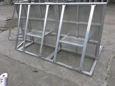 Cina Barriere di controllo della folla di alluminio robuste e portatili per un facile trasporto in vendita