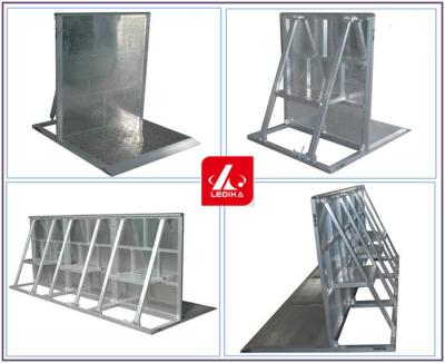 Cina Barriere di controllo della folla di alluminio 6061-T6 robuste e durevoli in vendita