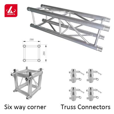 China Duurzaam lichtgewicht verlichtingstruss Spigot truss systeem voor verlichting en audio-apparatuur Te koop