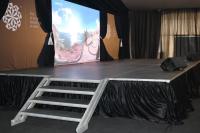 China Modular Aluminum Stage Platform For Easy Assembly And Disassembly for sale