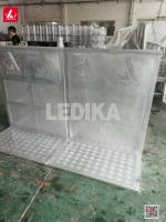 China Stable Stage Metal Crowd Control Barriers Heavy Duty Interlocking Coated for sale