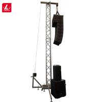 China ISO Line Array Speaker Hanging Truss System 8 Meter Height 1.1 Ton Max Loading for sale