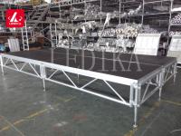 China Boxing Match Aluminum Stage Platform Adjustable Disassemble Staging Platform for sale