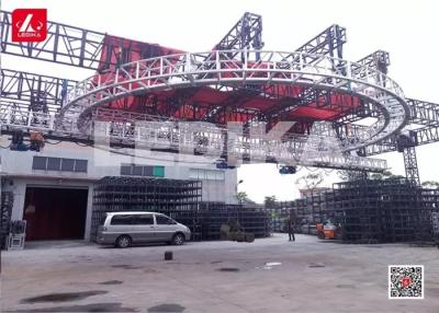 Cina Più nuova capriata circolare di alluminio rotatoria su ordinazione di illuminazione per l'evento/concerto in vendita