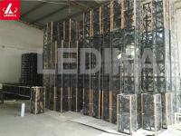 China Customized Square Black Light Coated Truss Audio visual Aluminum Painted for sale