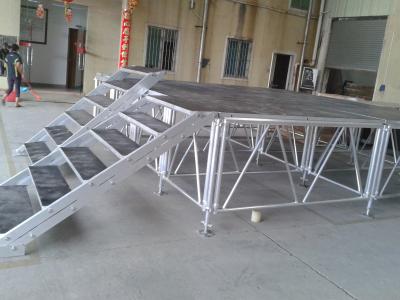 China Plataforma de palco de alumínio durável e estável para eventos à venda