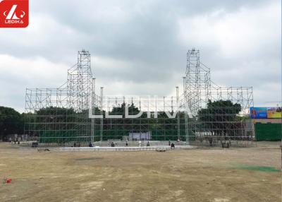 China Open Air Temporary Grandstand Demountable Layer Stage Trussing Bleacher Seating for sale