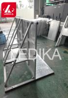 China Stable Stage Metal Crowd Control Barriers Heavy Duty Interlocking Coated for sale