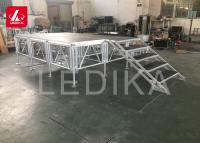 China Boxing Match Aluminum Stage Platform Adjustable Disassemble Staging Platform for sale