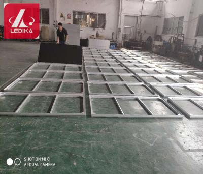 China Het draagbare Platform van het Aluminiumstadium 0,2 - 0.8m Hoogteefficiency die Stadium vouwen Te koop