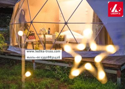 中国 展覧会のための屋外のキャンプのRainproof測地線の半分球のテント 販売のため