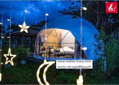 中国 展覧会のための屋外のキャンプのRainproof測地線の半分球のテント 販売のため