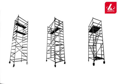 China Layer Truss Bench Structure 6082 Aluminum Work Ladder Painting Scaffold Tower for sale