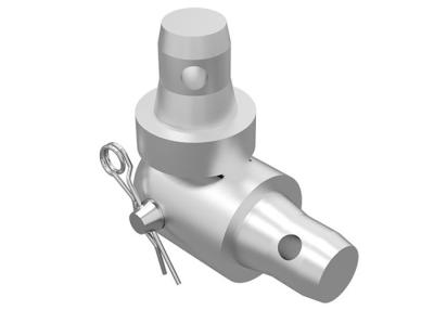 China 3mm Flame Thickness Truss Accessories Double Ended Bolt Truss Conical Coupler for sale