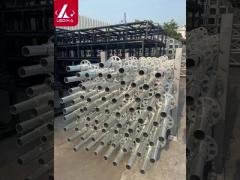 Argonbooglassen Staaldraadvergrendelingslaag Truss, Concertsteiger Truss met dak