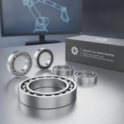 China Robotics Thin Walled Bearings Stainless Steel Durable Precision Components for Industrial Automation Applications for sale