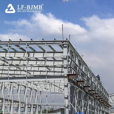 China Prefabricated Workshop Large Span Steel Structure Shed Design  Steel Truss Structure Warehouse Building for sale