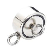 Neodymium Eyebolt Magnet showing detailed construction